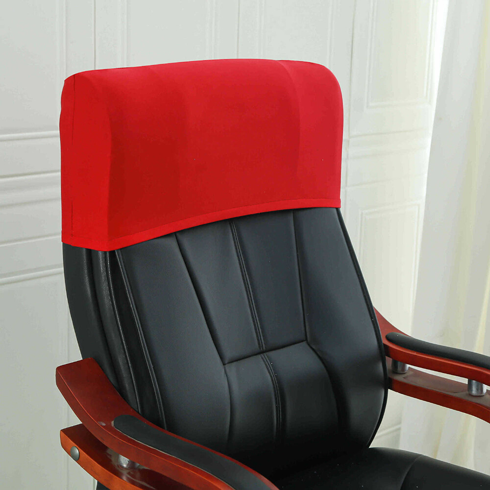 Chair Head Cover Chair Head Pillow Protection Slipcover Swivel Chair ...