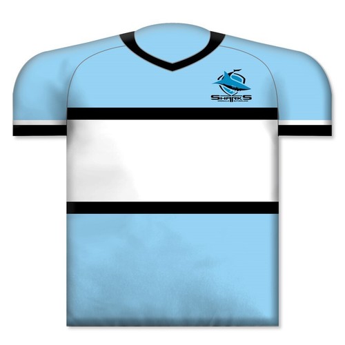 NRL CRONULLA SHARKS TEAM COLOURS JERSEY CUSHION PILLOW | eBay Australia