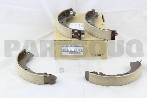 44060ED026 Genuine Nissan SHOE SET-REAR BRAKE 44060-ED026 | eBay