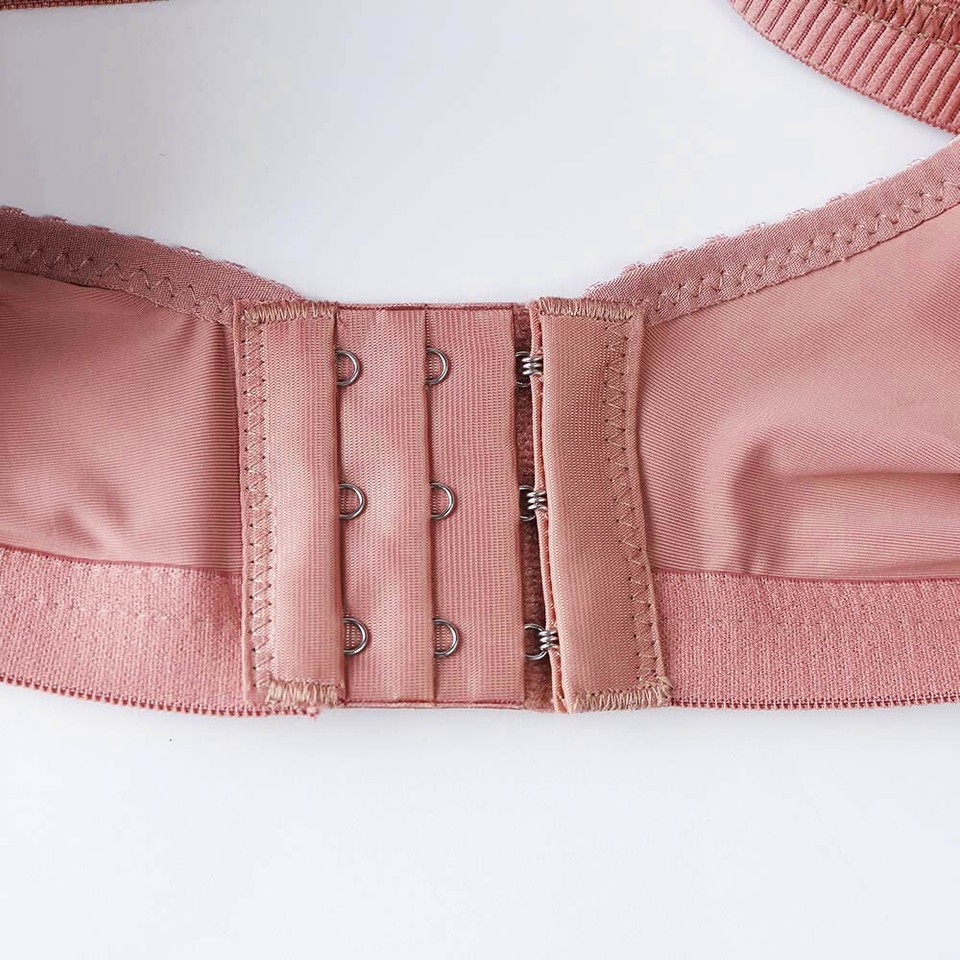 Womens Bras 34-46 AA ABC Wireless Brassiere Sexy Lingerie Thin Padded ...