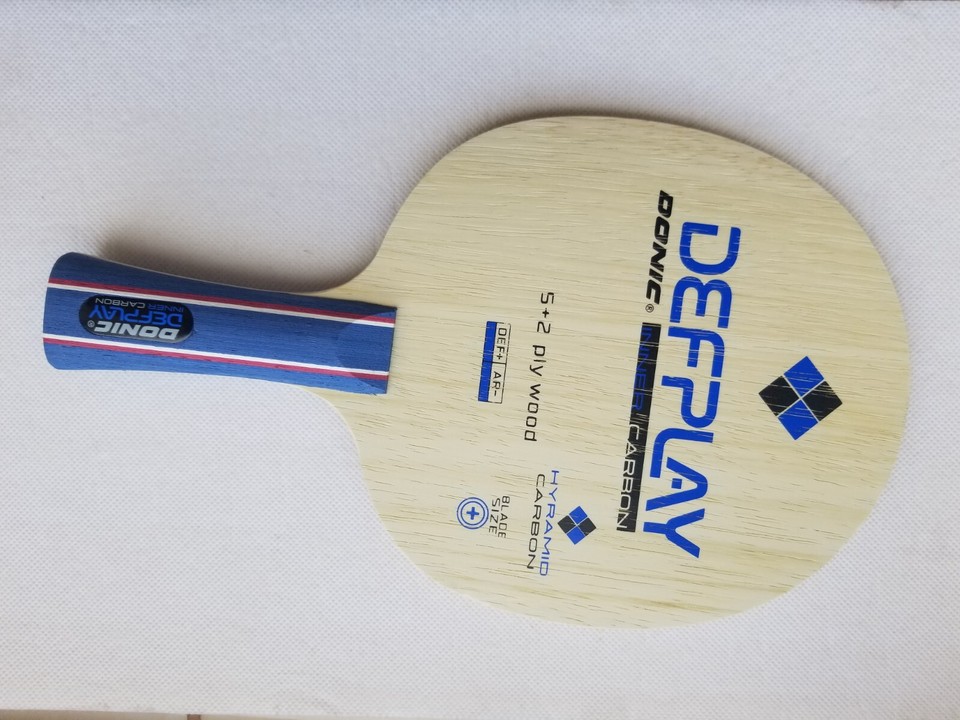 DONIC Defplay Inner Carbon Table Tennis Blade flared handle | eBay UK