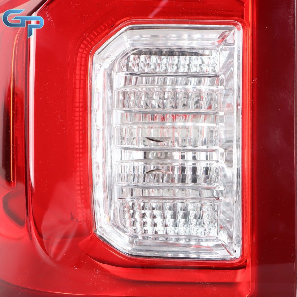 Tail Light Brake Lamp For Chevrolet Silverado 1500 2016-2018 LED Clear ...