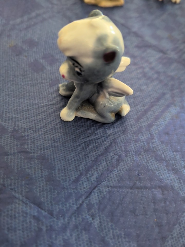 Wade Whimsies Disney's Lady & Tramp, Bambi & Pegasus Figurines | eBay UK