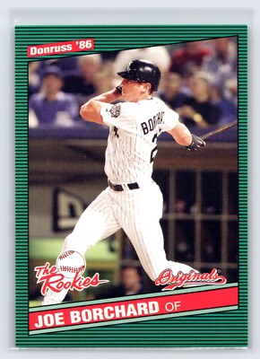 JOE BORCHARD 2002 Donruss Originals 86 Rookie Card #418 Chicago White ...
