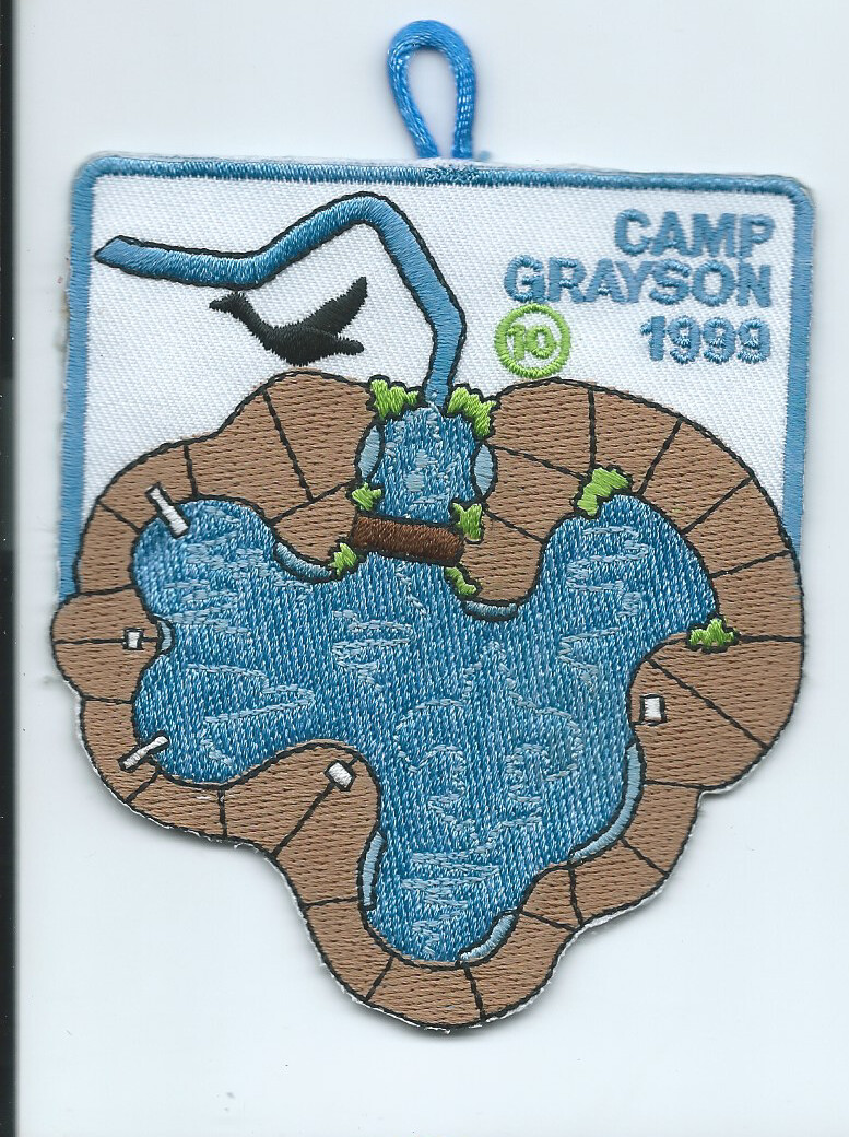 Boy Scout Circle Ten Council 1999 Camp Grayson Patch | eBay