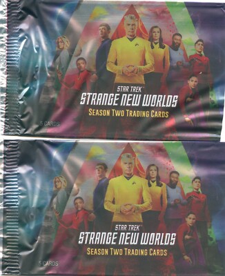 Rittenhouse Reward 125 wrappers Star Trek Strange New Worlds S2 500 Pts ...