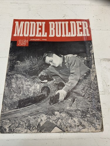 Model Builder Magazine January 1946 Lionel Corporation Trains | eBay