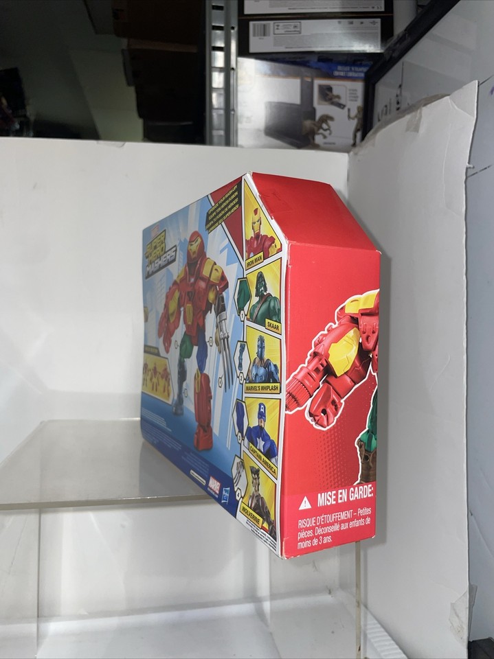 Marvel Super Hero Mashers IRON MAN/ Hulk Buster (Walmart Exclusive) New ...