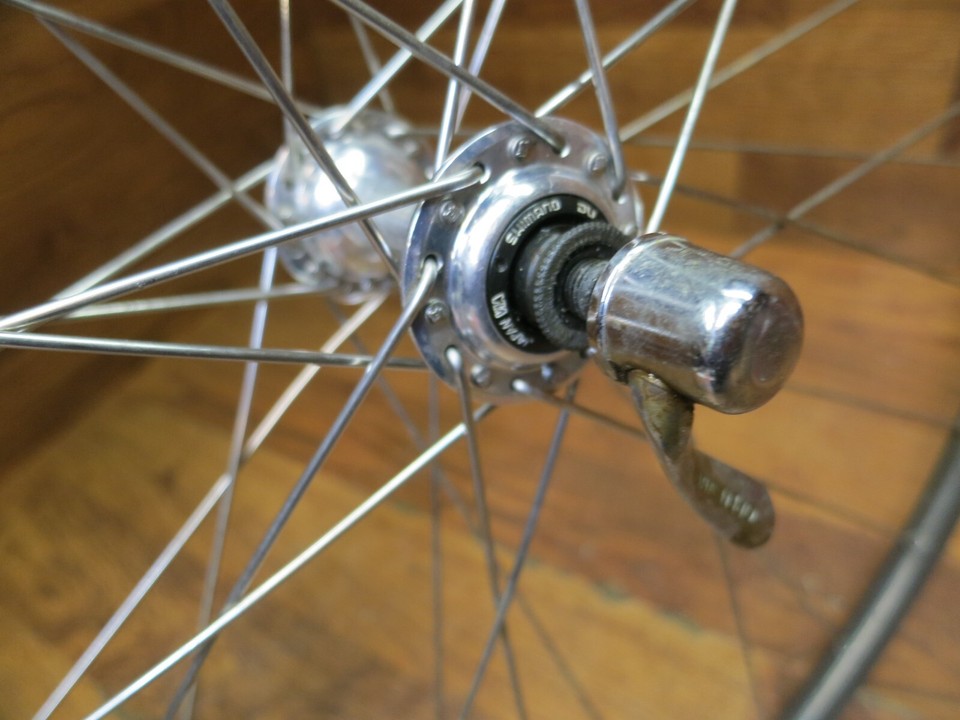 MAVIC OPEN 4 CD 32H DURA ACE HUB 700c CLINCHER FRONT WHEEL | eBay