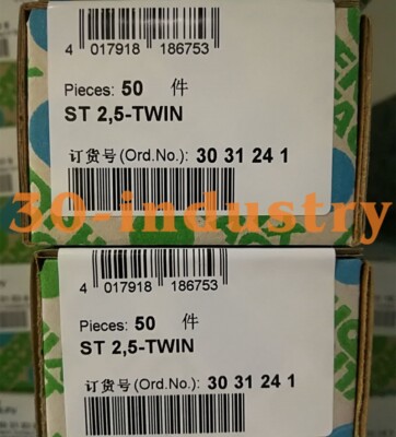 50PCS/Box NEW FOR PHOENIX ST 2.5-TWIN - 3031241 Straight-through ...
