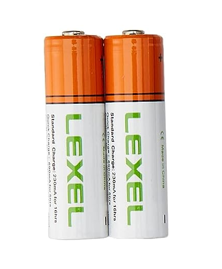 LEXEL AA Rechargeable Batteries 2300mAh Orginal Uniden 125xlt NI-MH ...