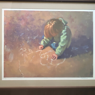 LUCELLE RAAD **SCRIBBLES** Serigraph On Paper, Framed, Nice | eBay UK