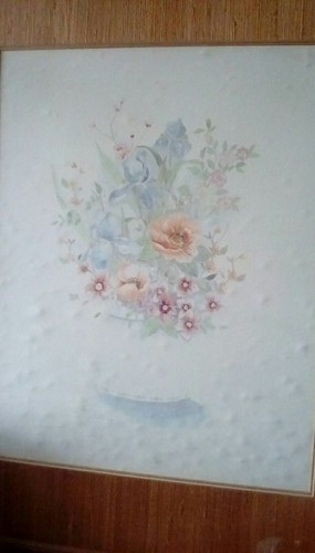 artwork flower in a pot by Mary vincent | eBay