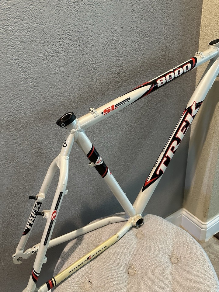 Trek 8000 SLR Alpha Aluminum Mountain Bike Frame Made In USA | eBay