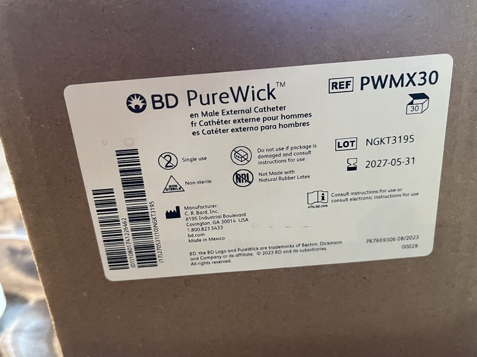 PureWick External Urination catheters For Males (non Prescription) | eBay