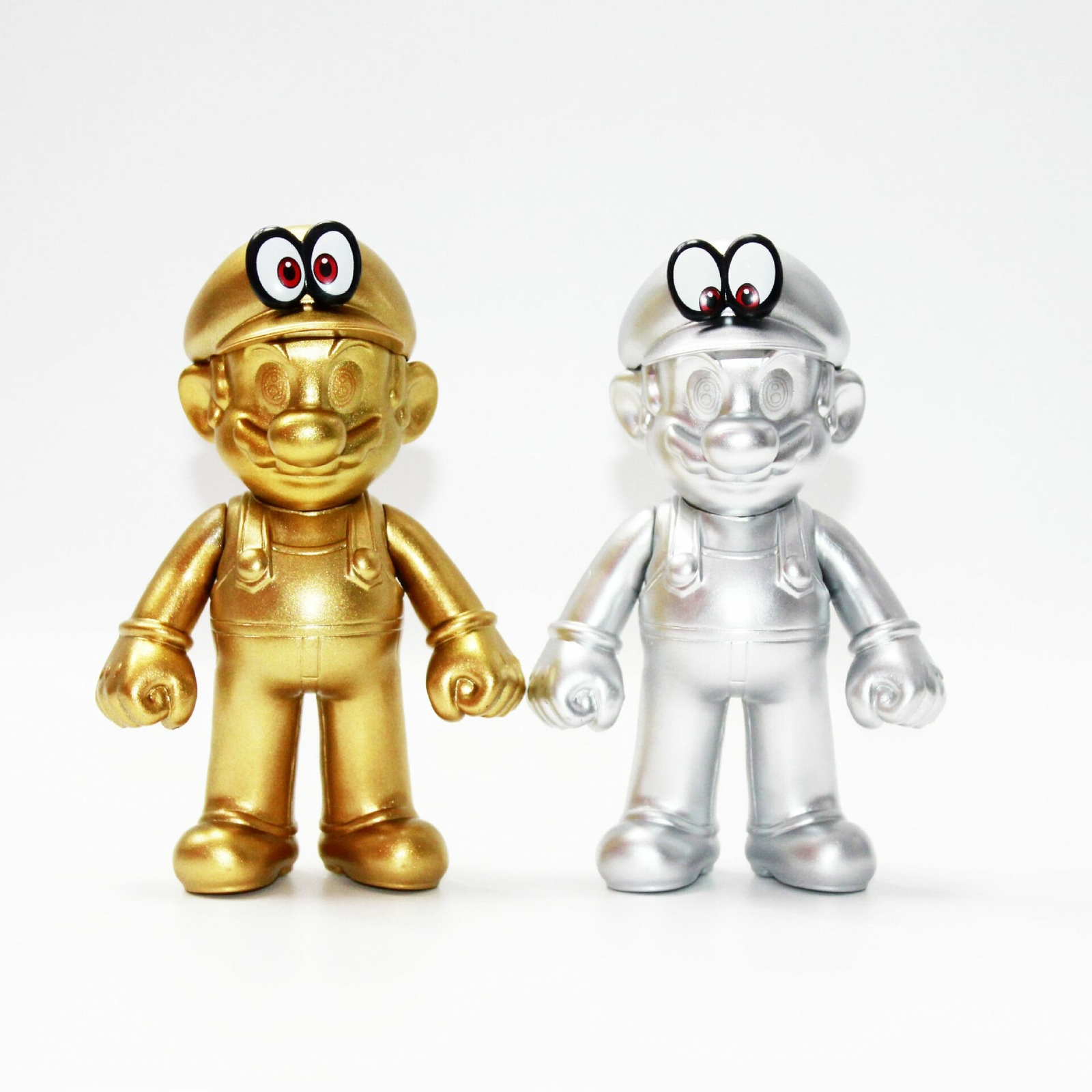 Golden Mario And Silver Luigi