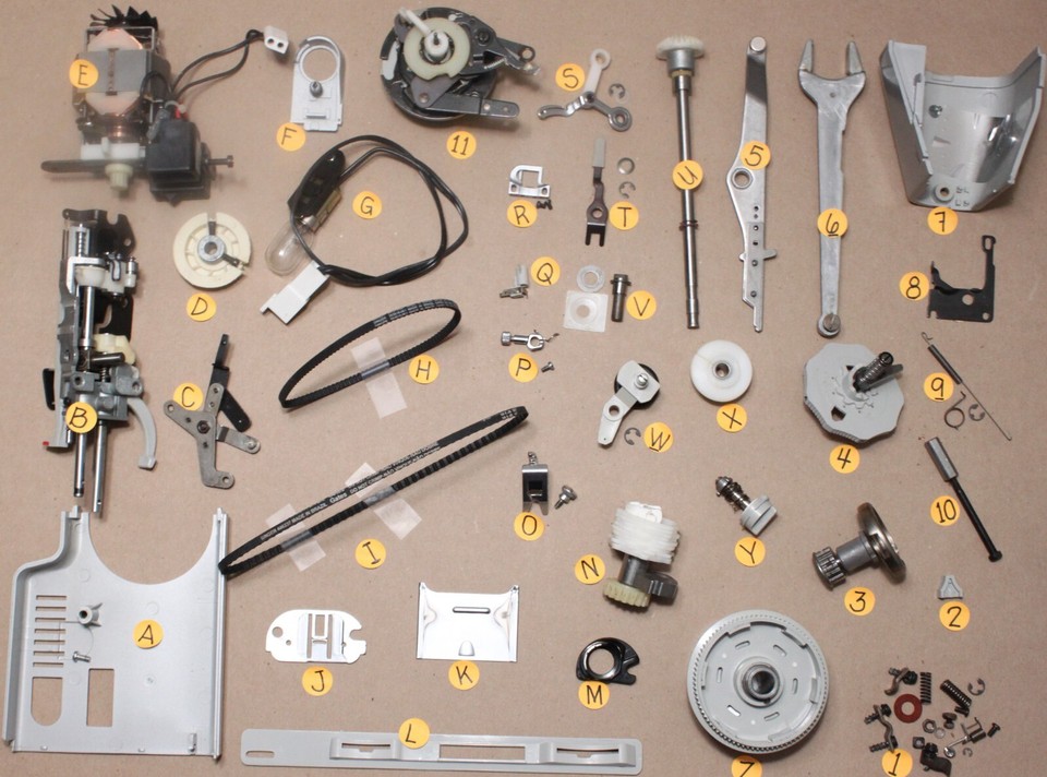 Singer Sewing Machine Model CG-590C REPLACEMENT PARTS - CHOOSE YOUR ...