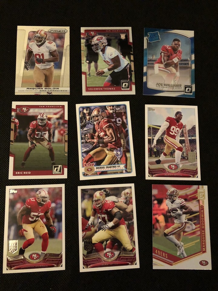 Lot Of 50 San Francisco 49ers’ Cards | eBay