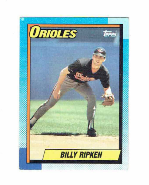 Billy Ripken Orioles 2B #468 Topps 1990 Baseball Card | eBay