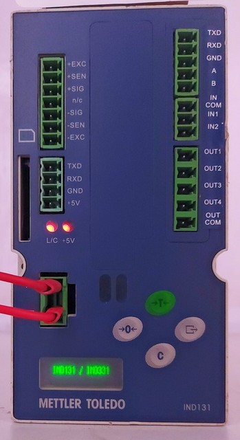Mettler TOLEDO 24vdc Din-rail Mounted Weighing Terminal Ind131 DIN for ...