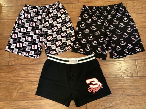 Lot of 3 Pairs of Mens NASCAR Lounge Shorts Size L | eBay