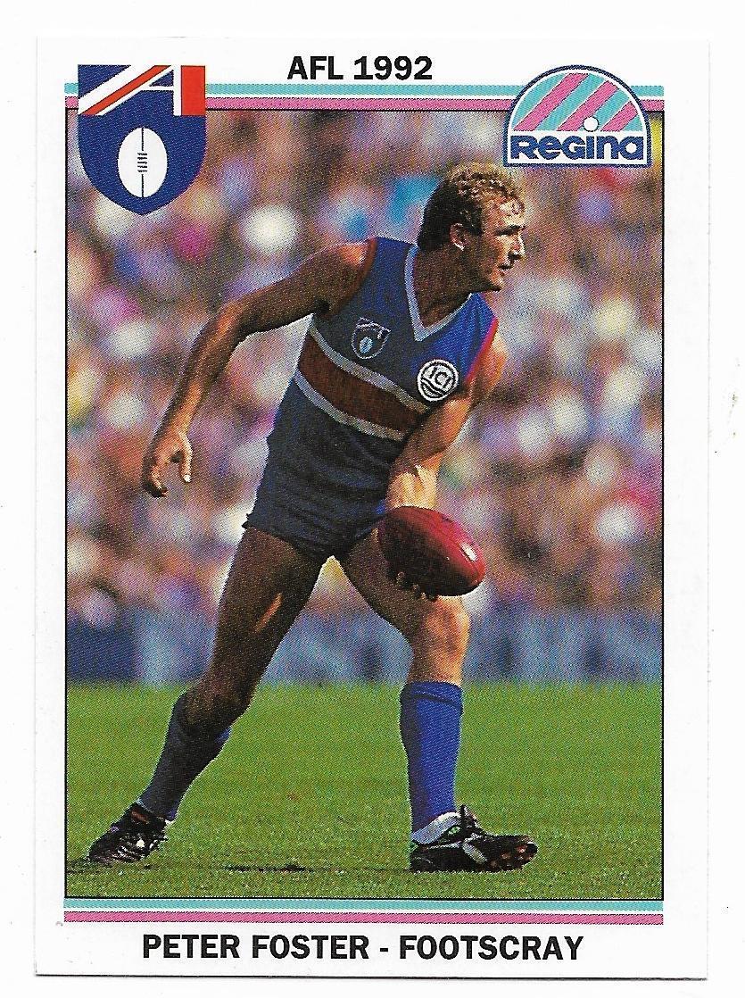 1992 Regina (101) Peter FOSTER Footscray | eBay