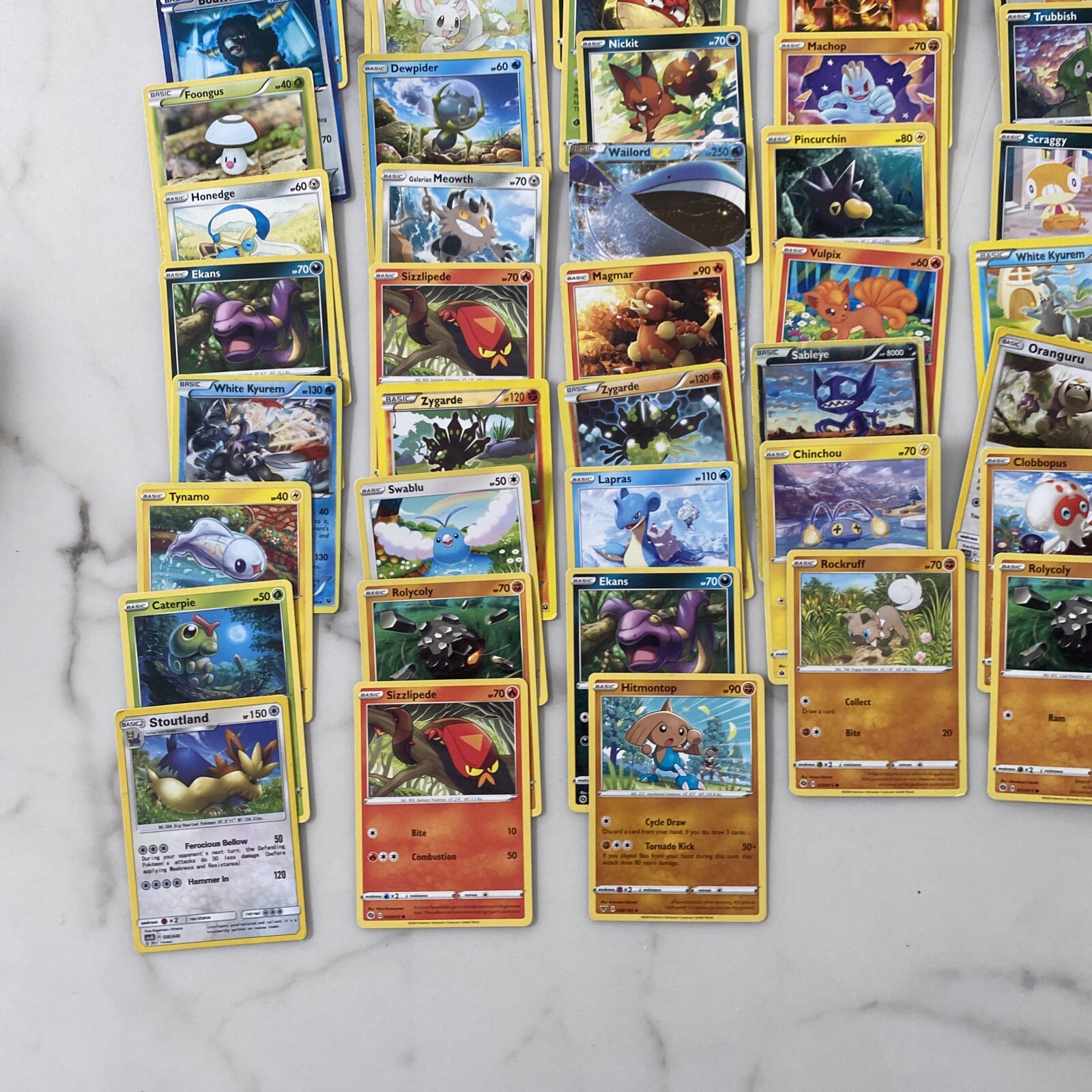 102 assorted basic pokemon cards vgc | eBay