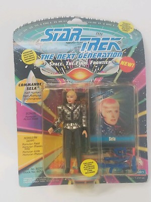 Star Trek Next Gen Commander Sela Playmates 1993 Action Figure | eBay