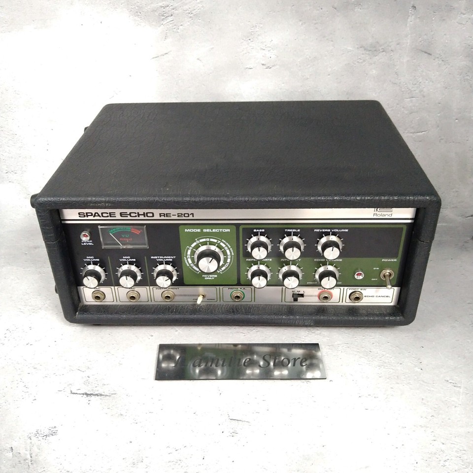 Roland RE-201 Space Echo Analog Tape Delay Spring Reverb Unit ...