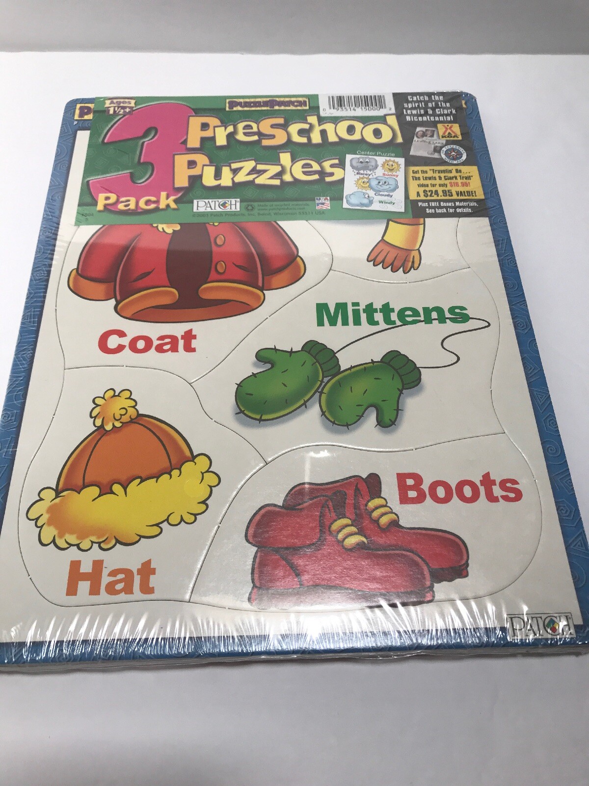 Puzzle Patch Set of 3. Pre School Puzzles. Age 1 1/2+. New | eBay