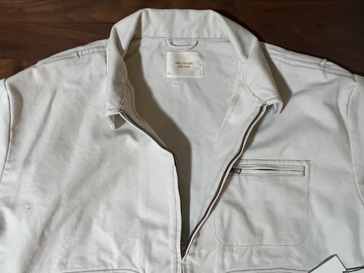 Aime Leon Dore ALD Trapunto Workwear Jacket in Silver Birch Aime Leon Dore ALD Trapunto Workwear Jacket in Silver Birch
