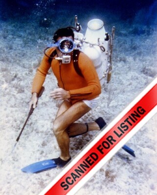 JAMES BOND 007 SEAN CONNERY Thunderball underwater scuba 8X10 PHOTO ...