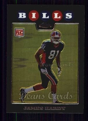 2008 Topps Chrome #202 James Hardy Bills RC 8 - NM/MT | eBay