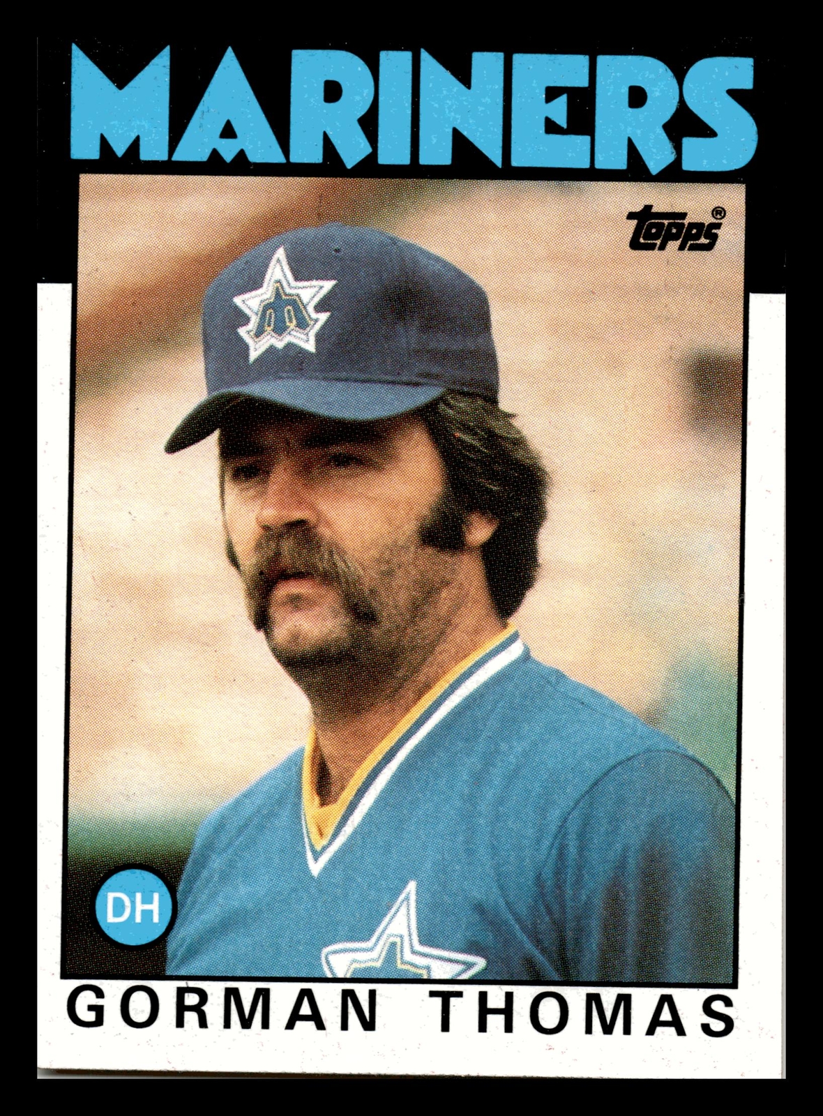 1986 Topps Gorman Thomas #750 Seattle Mariners NM-MINT | eBay