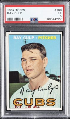 1967 TOPPS #168 RAY CULP PSA 5 | eBay