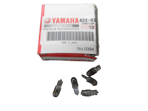 NOS Yamaha Bulbs 86-87 FZX700 87 SRX250 86-90 YX600 42X-83517-00 QTY 5 ...