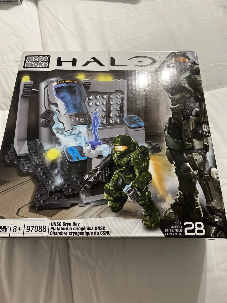 Halo Mega Bloks Master Chief Cryo Bay