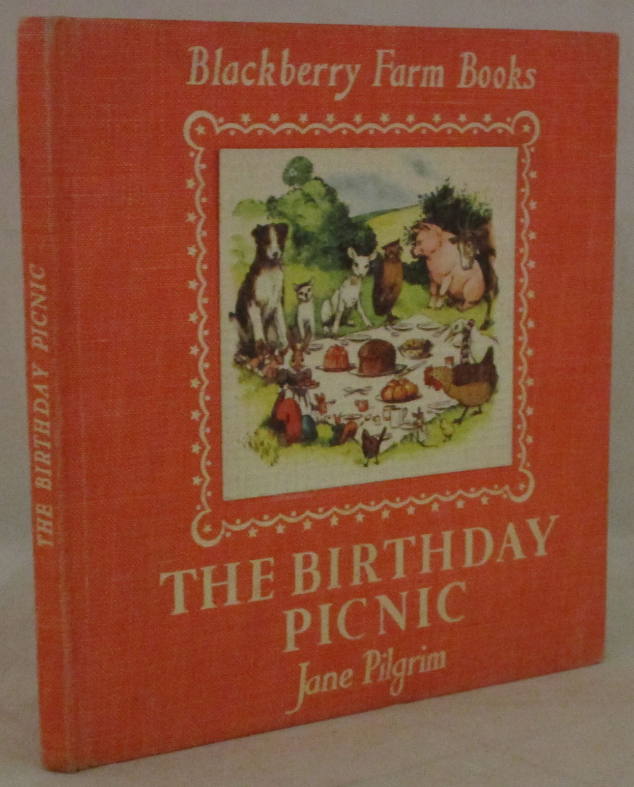 The Birthday Picnic Blackberry Farm Jane Pilgrim HC Circa 1950's Deluxe ...
