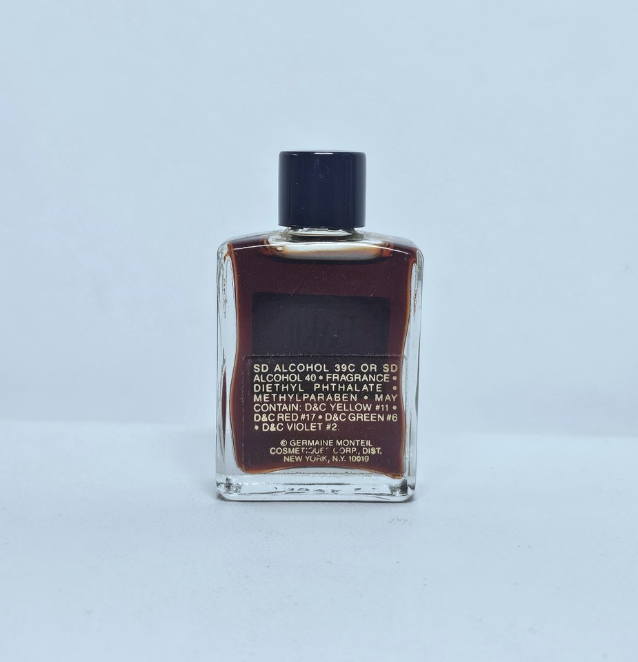 Vintage Bakir Perfume By Germaine Montiel Splash - .5 fl oz / 15 ml | eBay