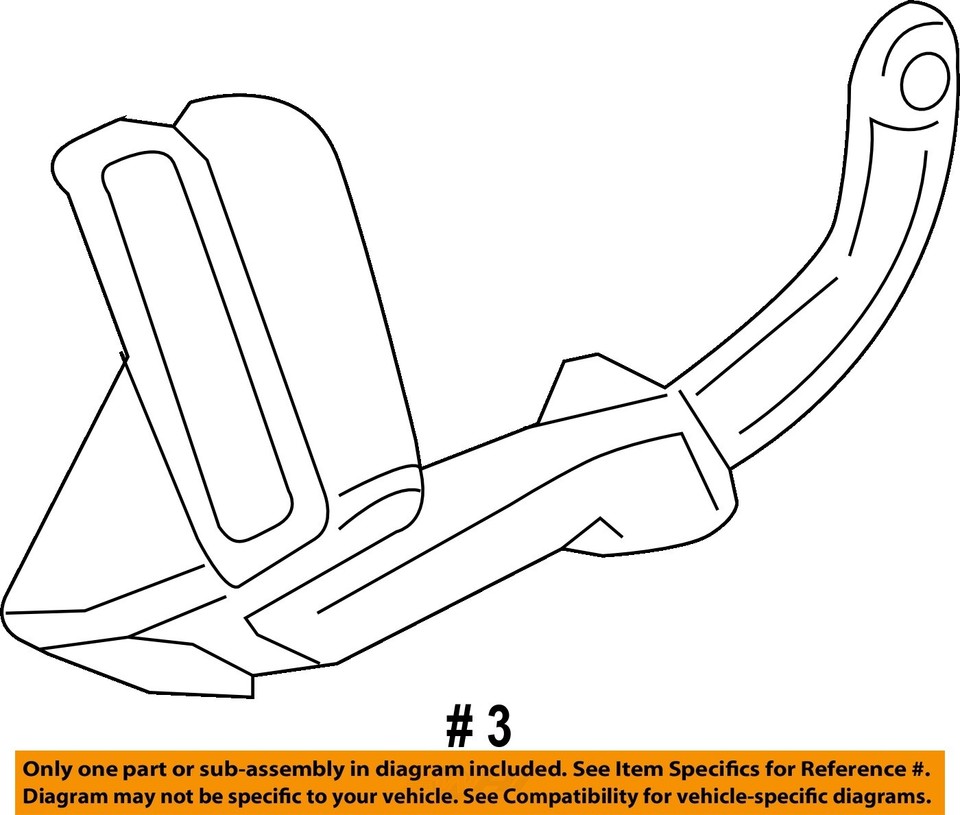 GM OEM 12-20 Sonic Instrument Panel Ducts-Floor Duct 95460105 | eBay
