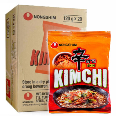 Nong Shim Kimchi Ramyun Ramen Noodles HALAL (Box of 20 packet) | eBay UK
