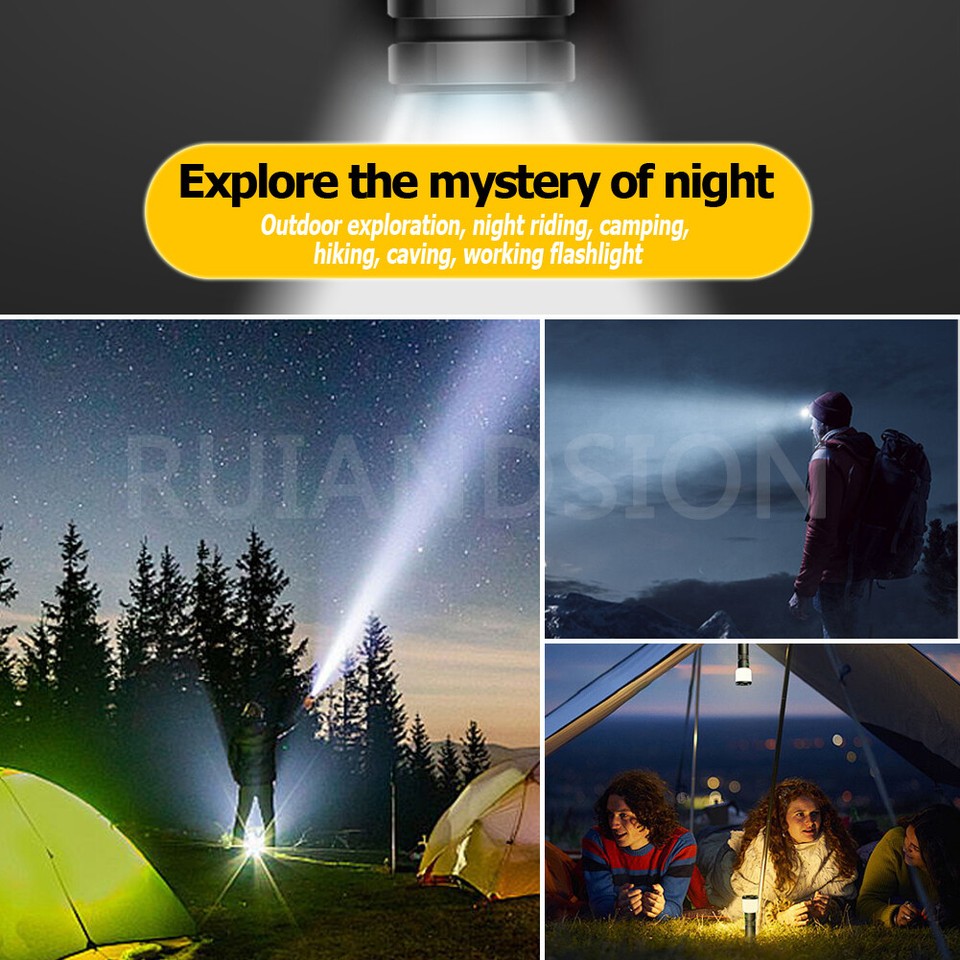 1X P13.5S DC3V-18V LED Upgrade Bulb White Maglite D/C Cell Flashlight ...