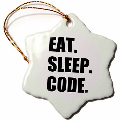 3dRose Eat Sleep Code - computer coder. Programmer. love to program ...