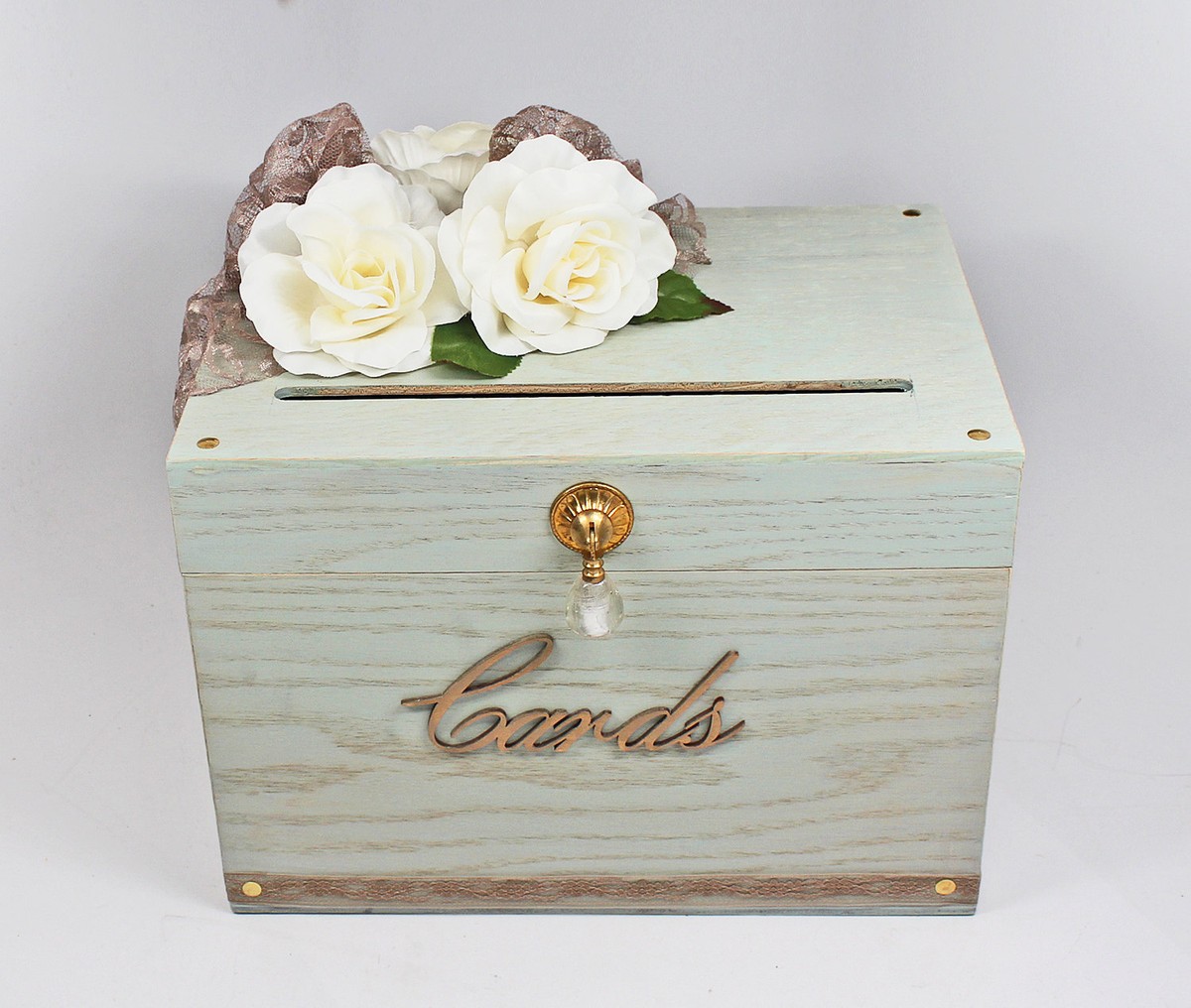 Vintage Wedding Card Box Personalized Vintage Wedding Card Box [30 Min