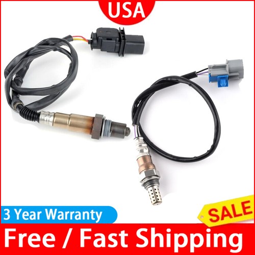 2pcs Oxygen Sensor Up+Downstream for Hyundai Veloster 1.6L L4 2012 2013 ...