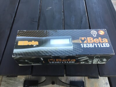 BETA rechargeable led flashlight lamp 1838/11LED portable magnetic base ...