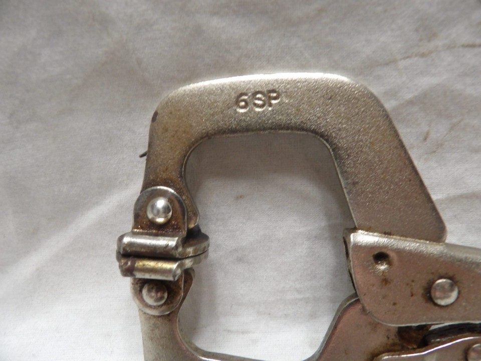 Pair of Vise-Grip 6SP C-clamp Locking Pliers Made in USA | eBay