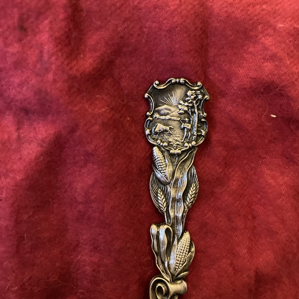 Vintage Indiana STERLING SILVER SPOON Baker Manchester | eBay