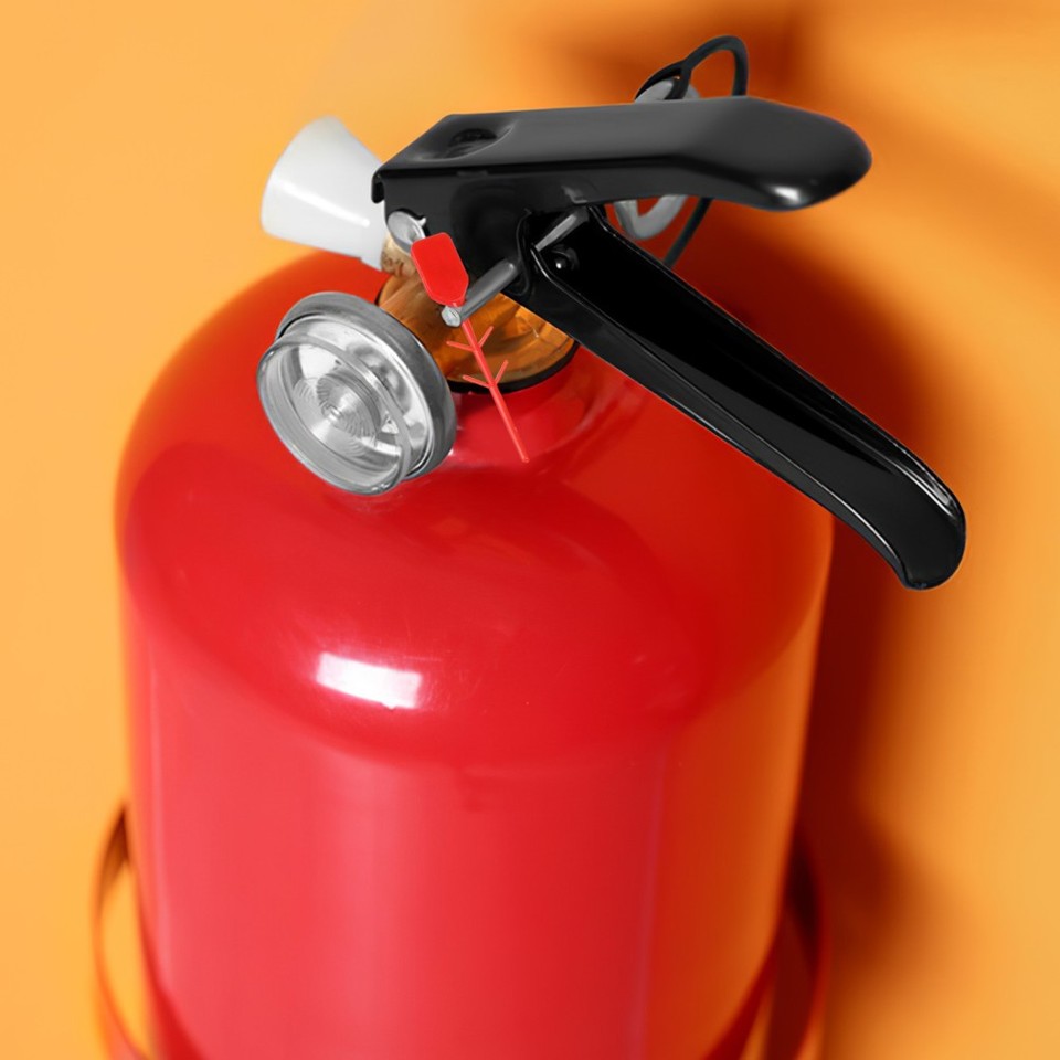 15 Sets Fire Extinguisher Pins Replacement Lock Metal Pull Extinguisher ...