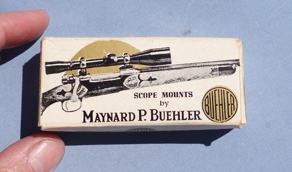 Vintage NOS Buehler 2 Piece Scope Mounts Bases Colt Sauer CS Factory ...